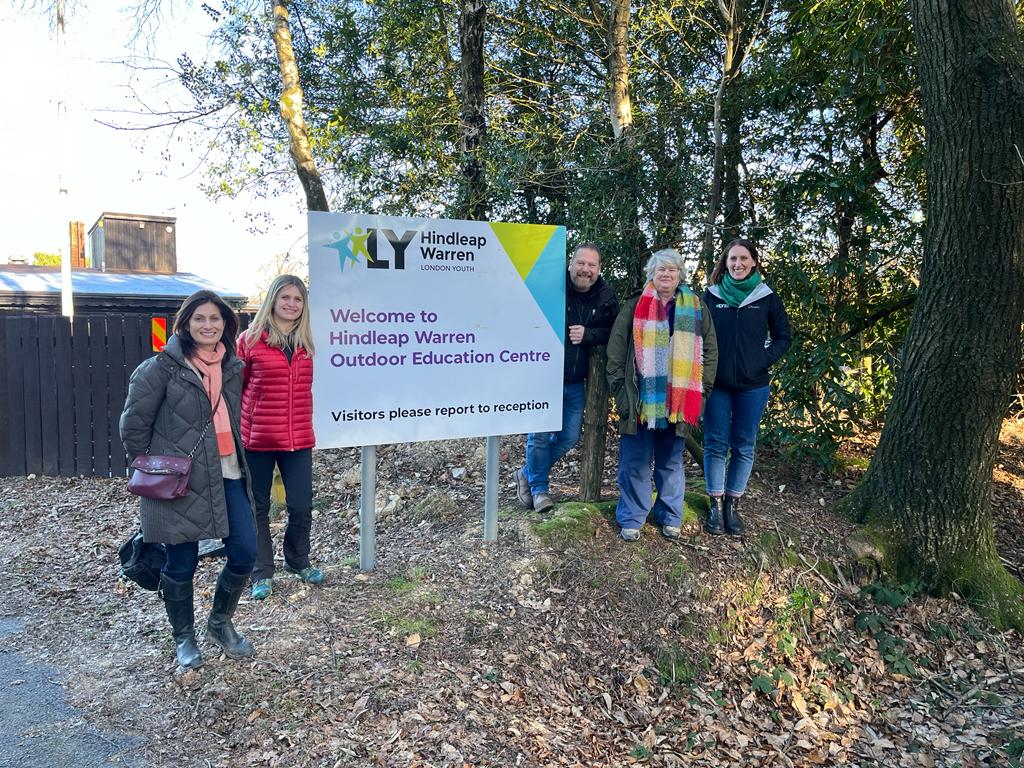 Trustees Visit Hindleap Warren Outdoor Education Centre - Fonthill Foundation